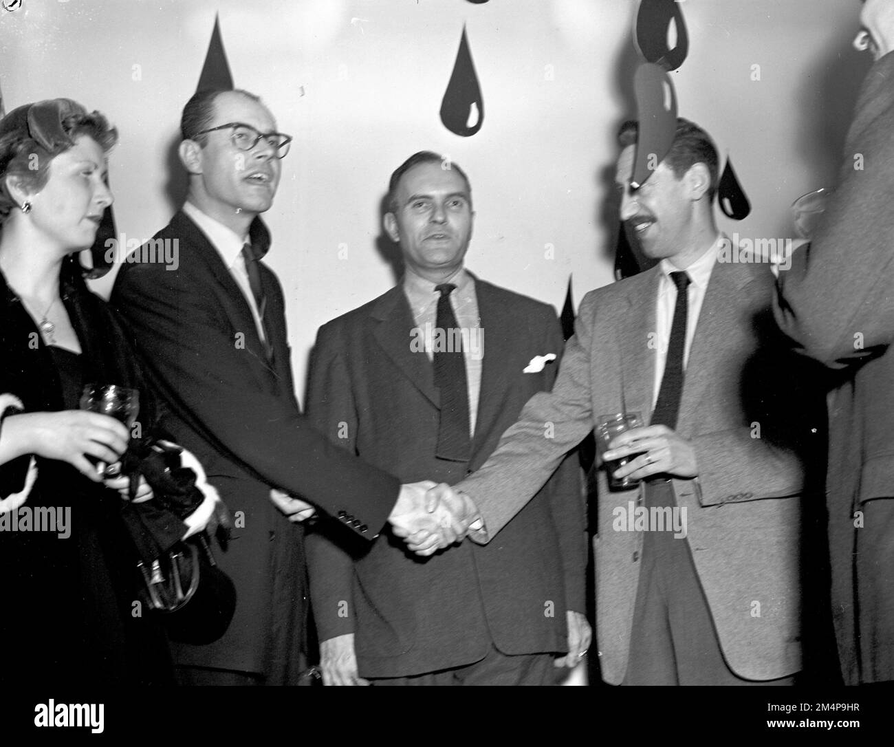 Eugene Rachlis' Farewell Party. Photographs of Marshall Plan Programs ...