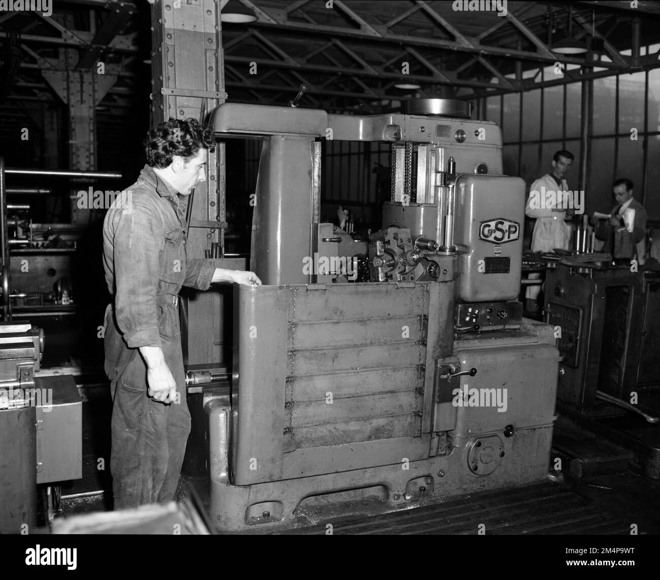 Machine Tool Plant G.S.P.. Photographs of Marshall Plan Programs ...