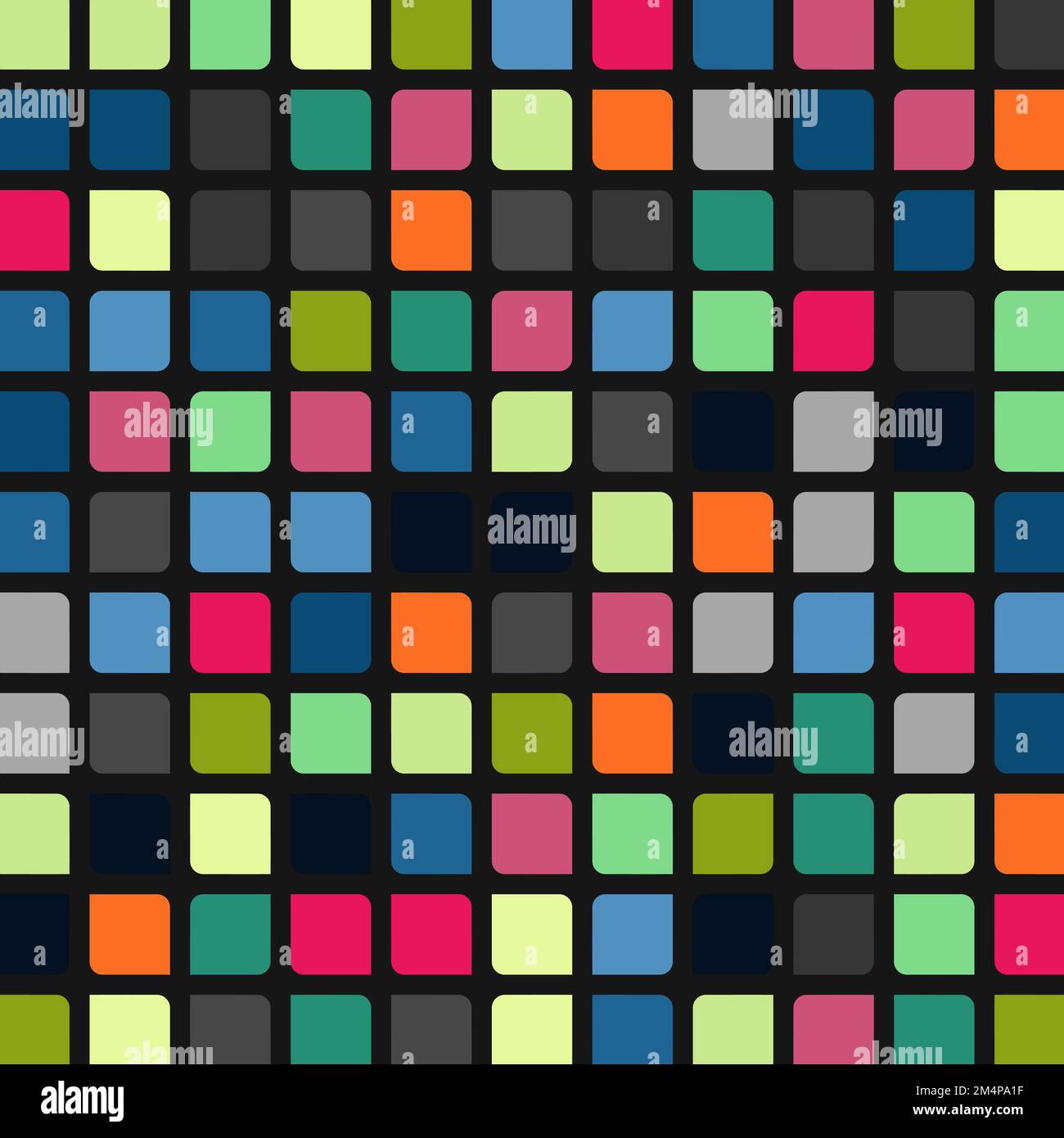 Color checkered squares background generative pattern illustration ...