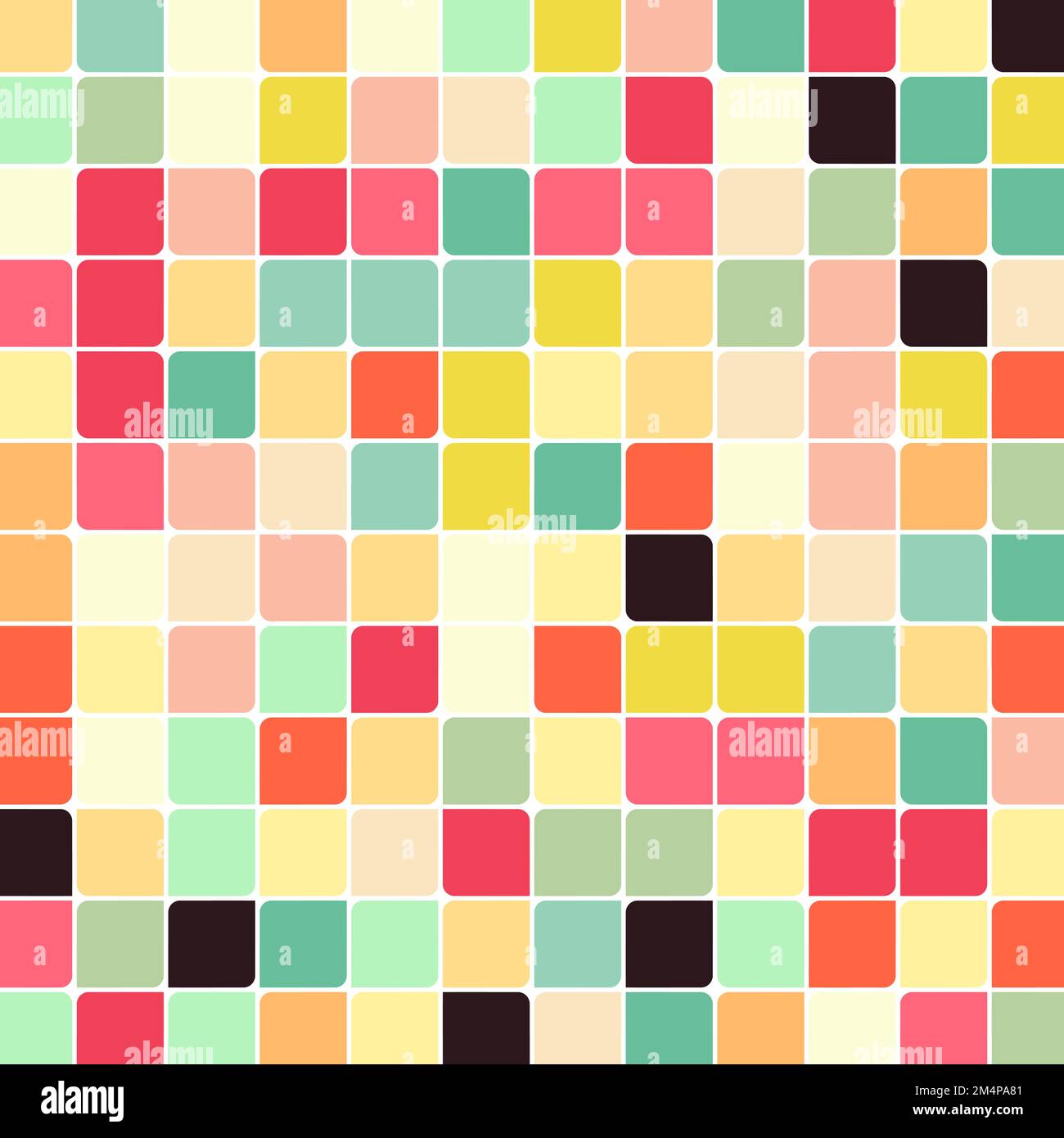 Color checkered squares background generative pattern illustration ...
