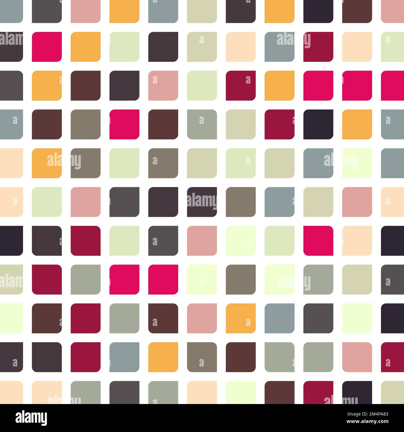 Color checkered squares background generative pattern illustration ...