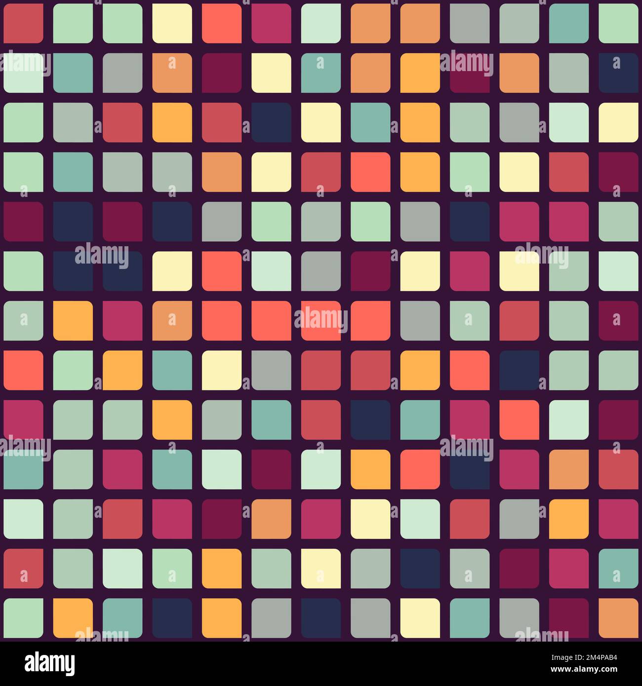 Color checkered squares background generative pattern illustration Stock Vector Image & Art - Alamy