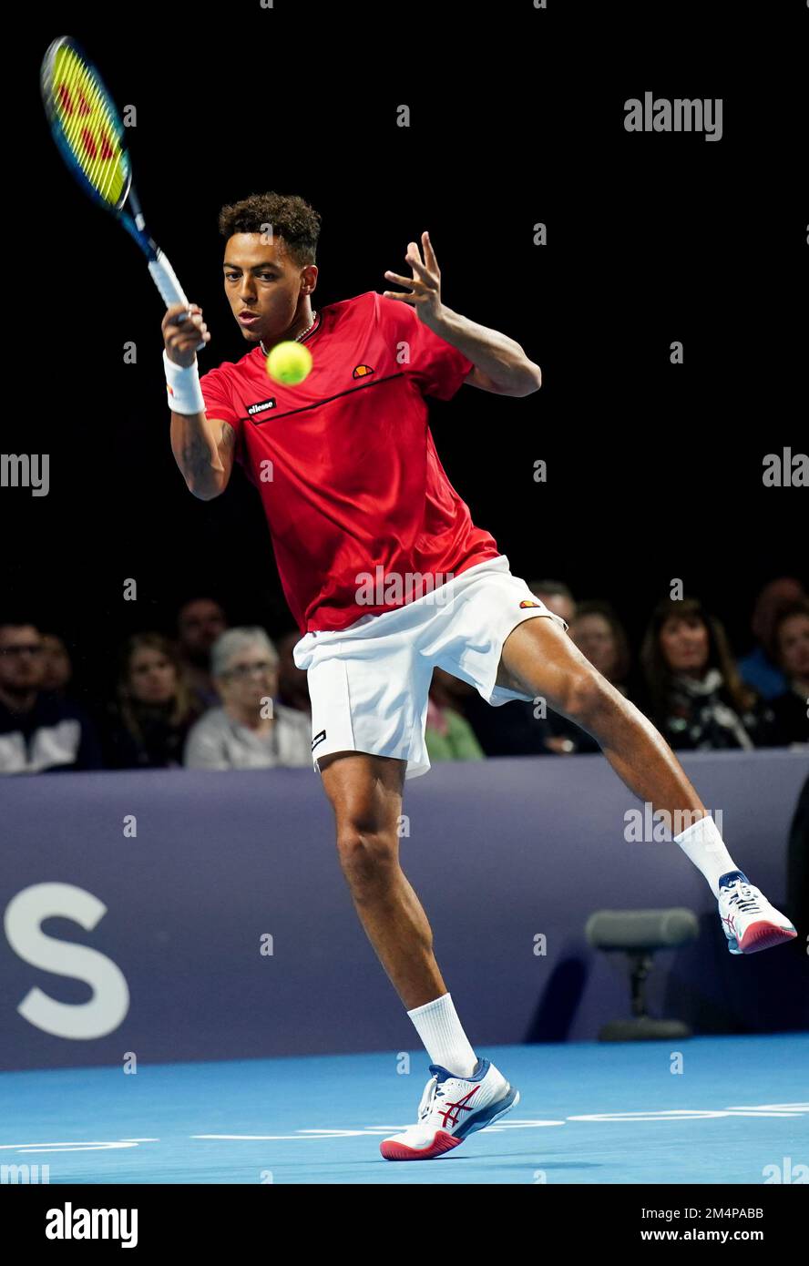 England's Paul Jubb during his match against Scotland's Aidan McHugh on ...