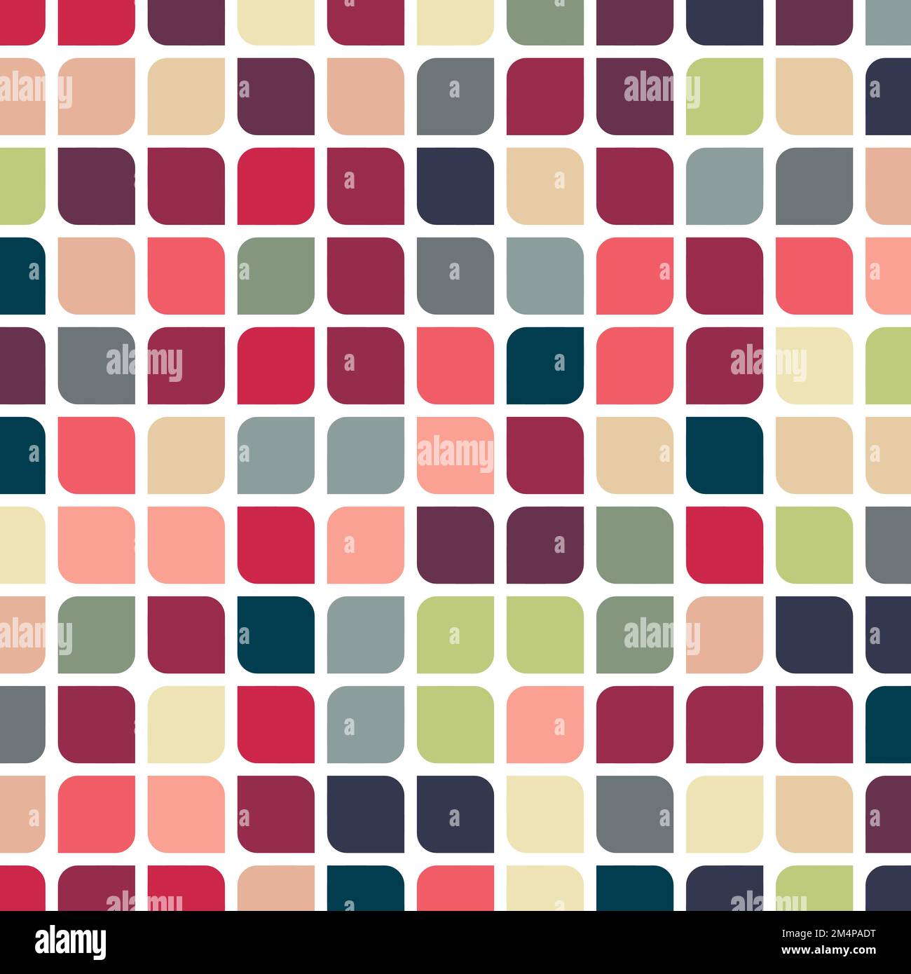 Color checkered squares background generative pattern illustration ...
