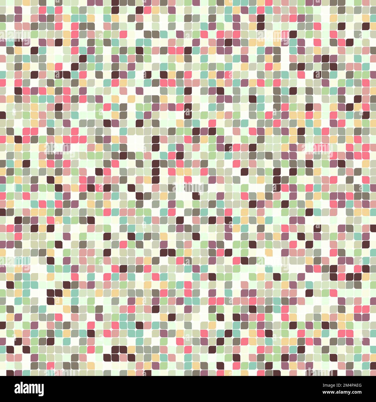 Color checkered squares background generative pattern illustration ...