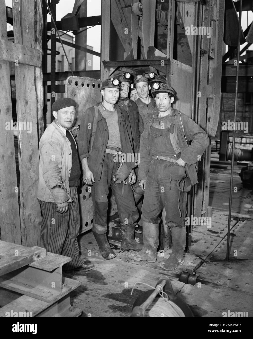 Labor - Force Ouvriere Workers at Home. Photographs of Marshall Plan ...