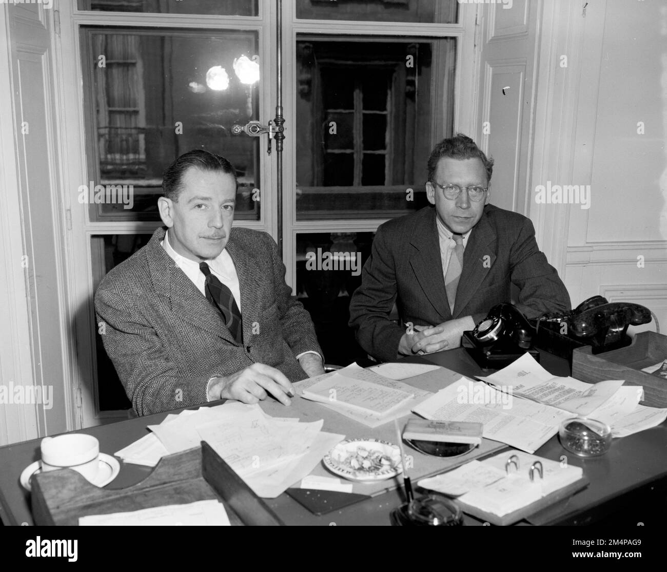 The American Newspaper Guild Members Assigned to ECA LI Headquarters in ...