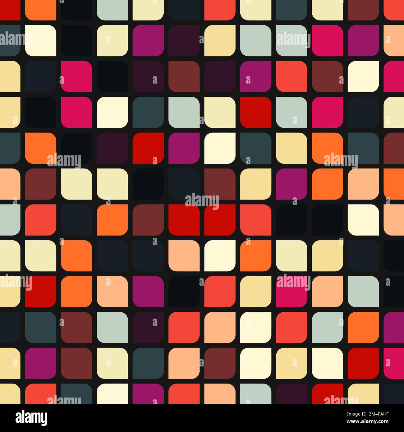 Color checkered squares background generative pattern illustration ...