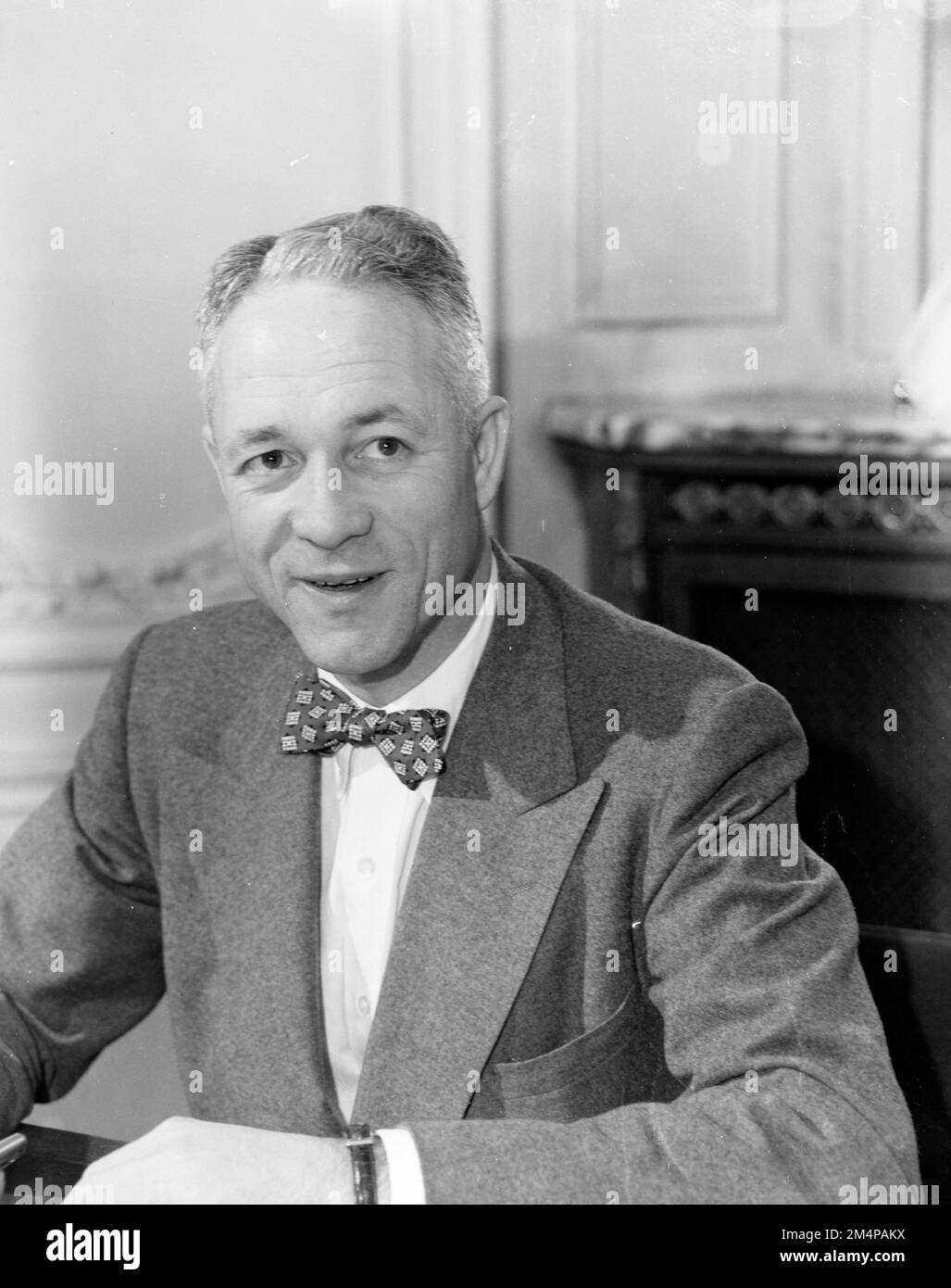 J. W. Taylor, Acting Director-General of UNESCO. Photographs of ...
