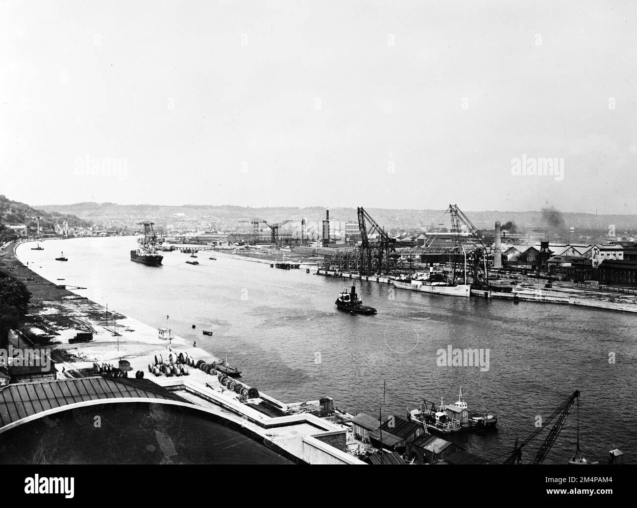 Railroads/Gare St. Lazare - Port. Photographs of Marshall Plan Programs ...