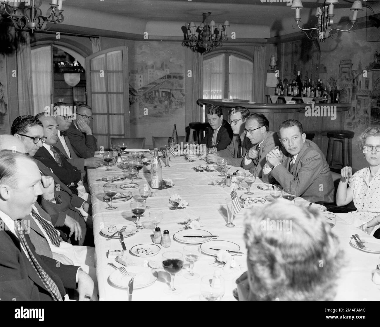 Farewell Party (Harry Martin). Photographs of Marshall Plan Programs ...