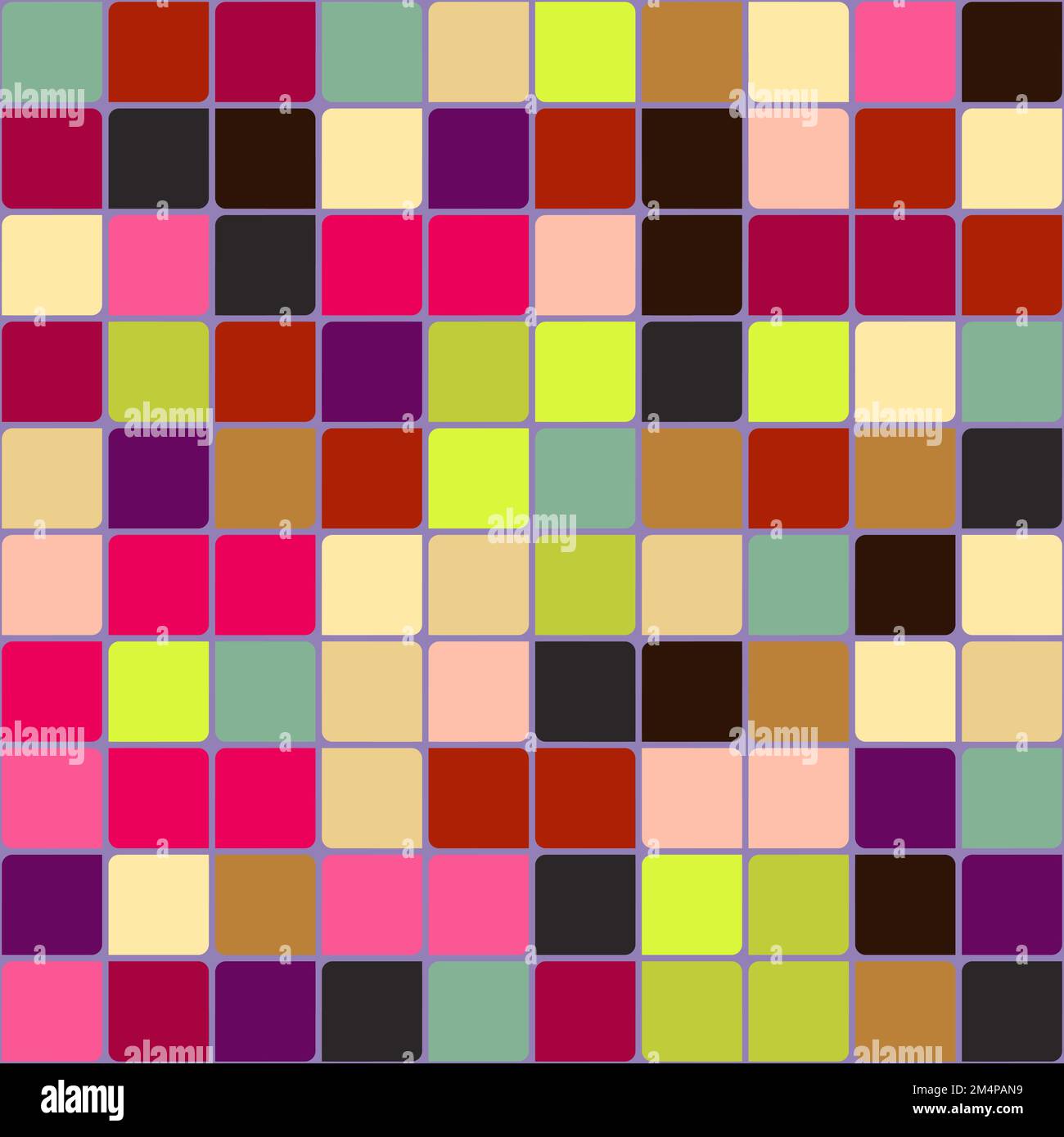 Color checkered squares background generative pattern illustration ...