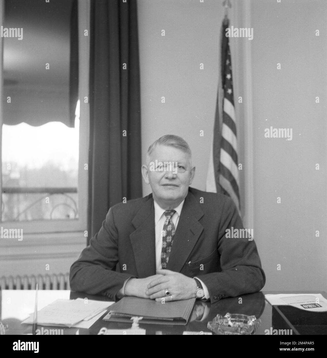 Decoration, Awards to USRO Employees. Photographs of Marshall Plan ...
