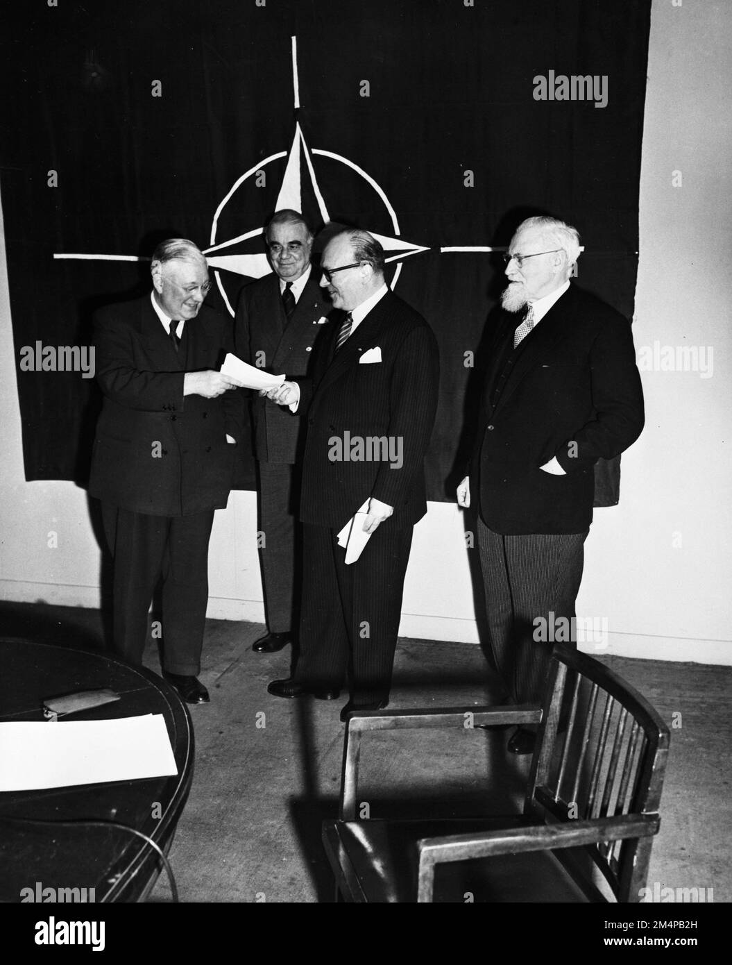 Eleventh Seesion of the NATO Military Committee Meeting. Photographs of ...