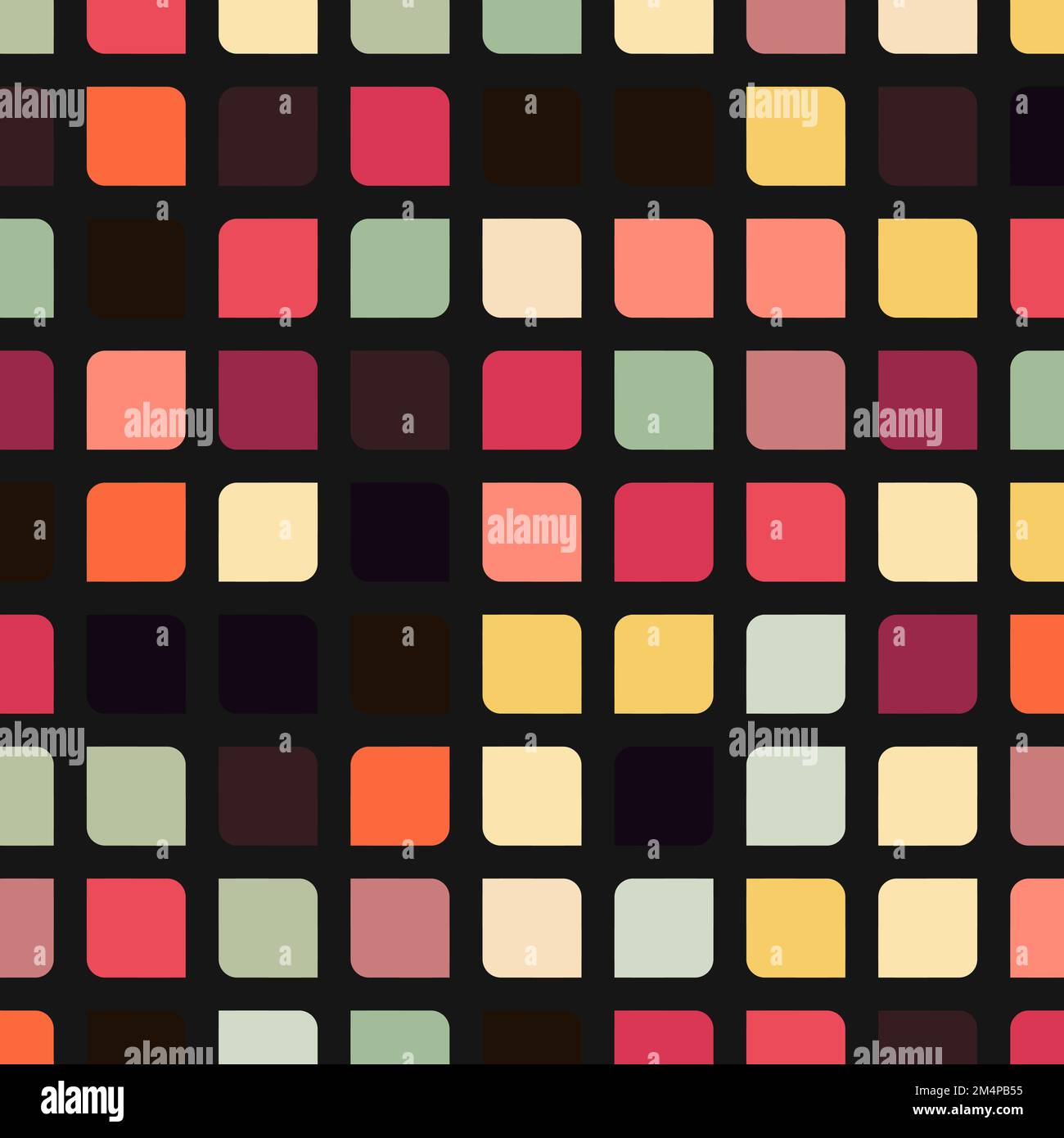 Color checkered squares background generative pattern illustration ...