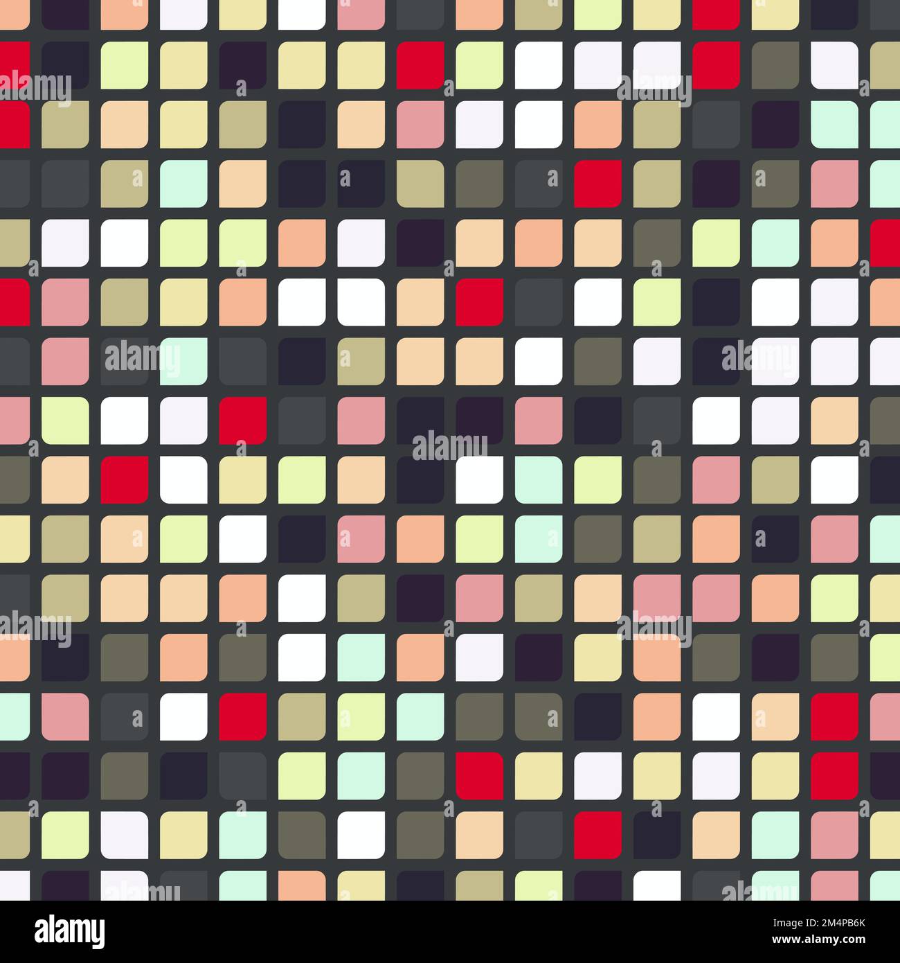Color checkered squares background generative pattern illustration ...