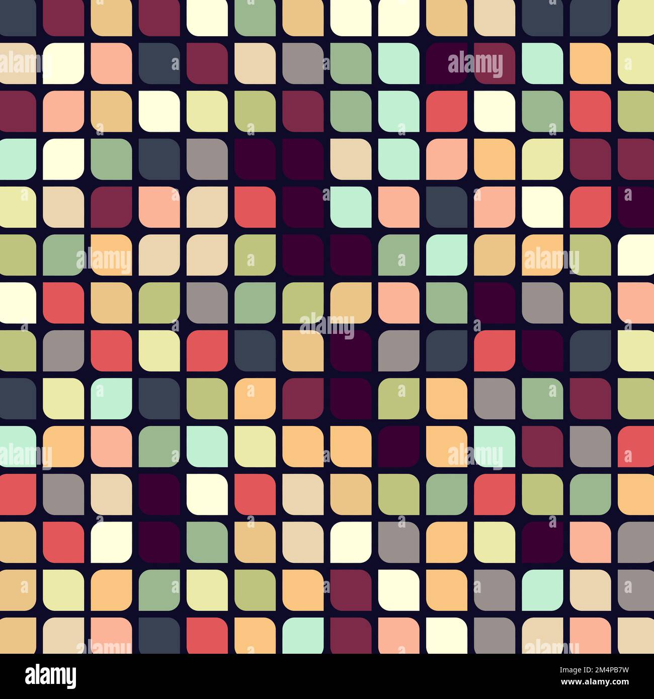 Color checkered squares background generative pattern illustration ...