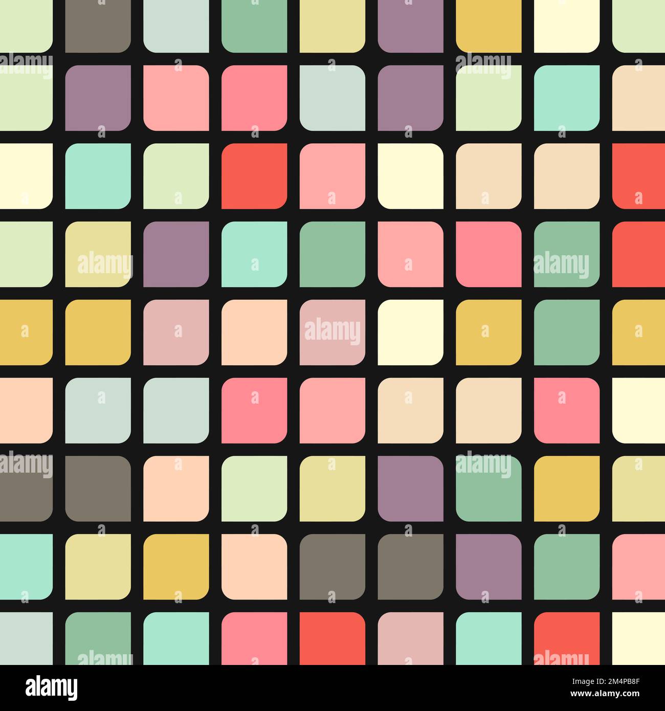 Color checkered squares background generative pattern illustration ...