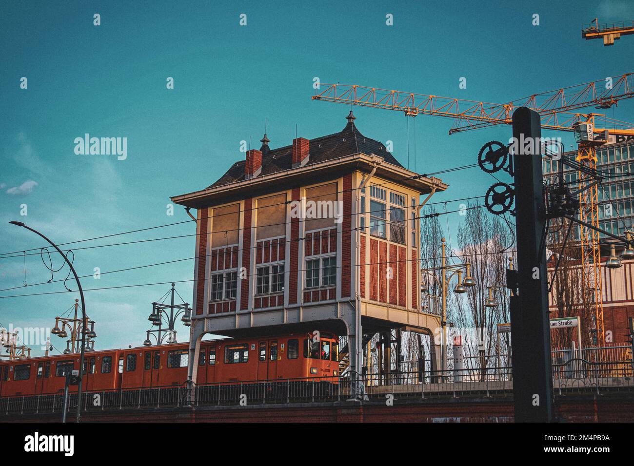 Beautiful shot train buildings hi-res stock photography and images - Alamy