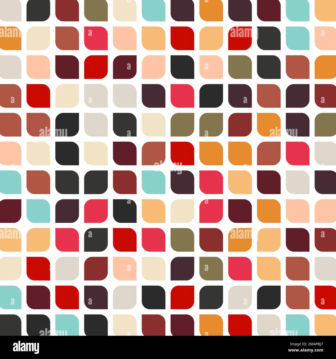Color checkered squares background generative pattern illustration ...