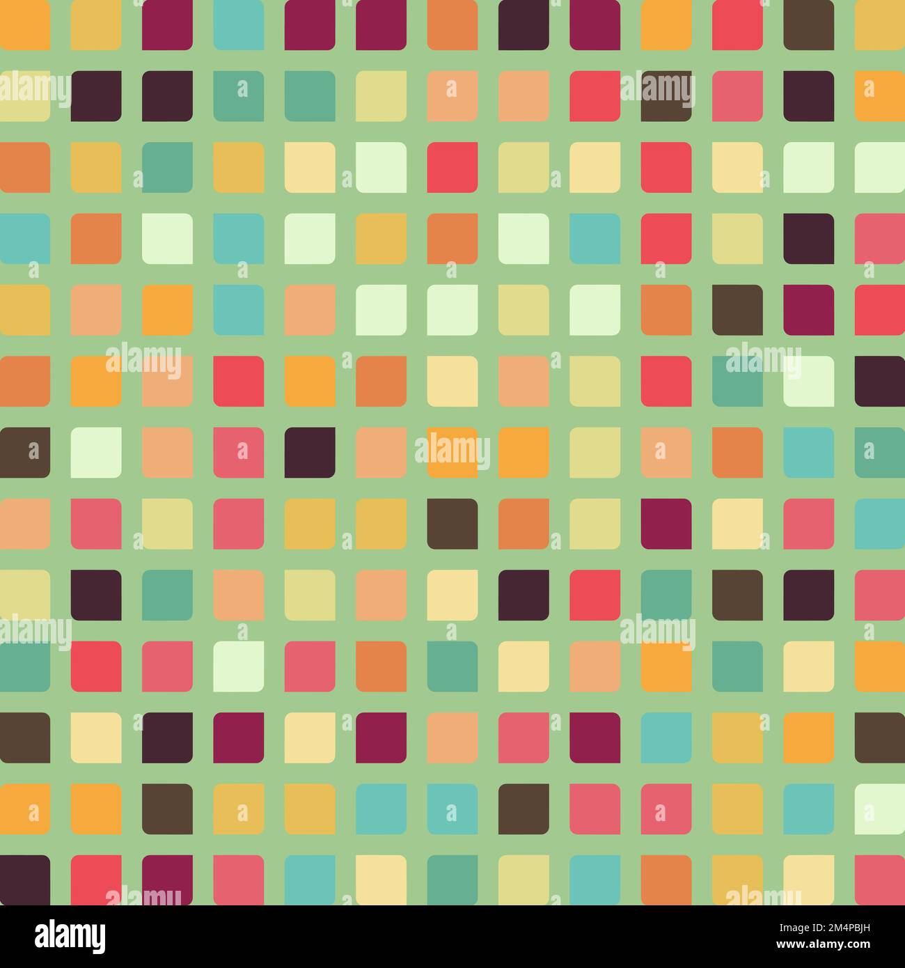 Color checkered squares background generative pattern illustration ...