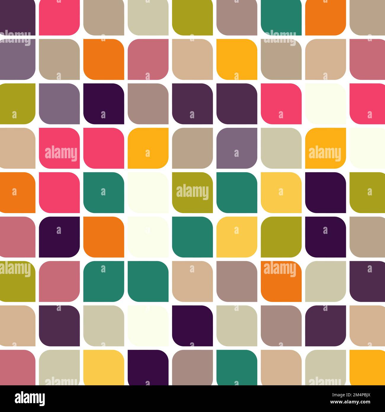 Color checkered squares background generative pattern illustration ...