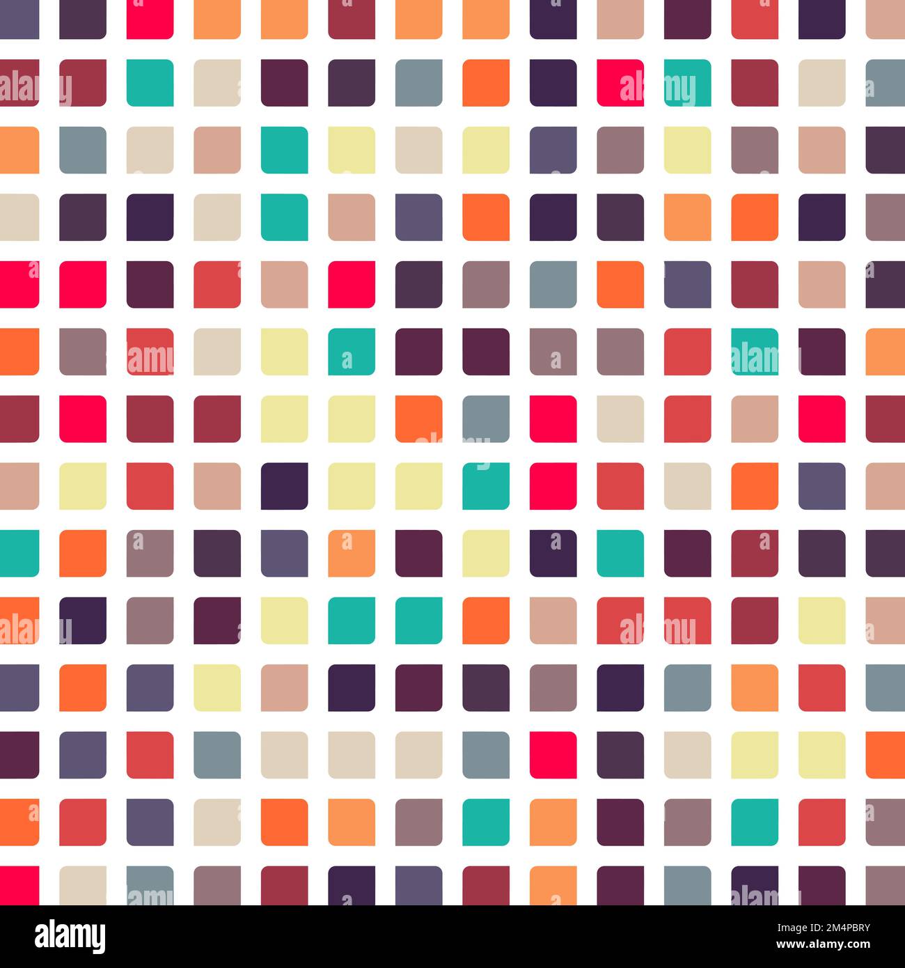 Color checkered squares background generative pattern illustration ...