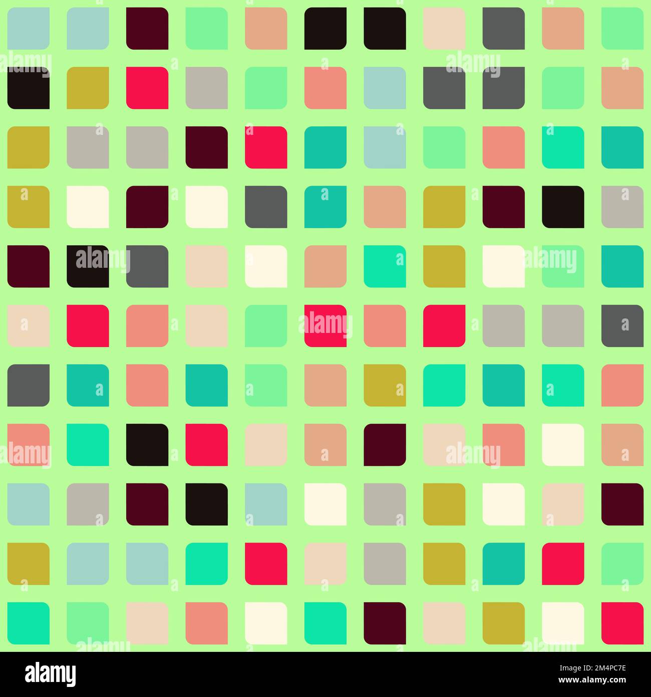 Color checkered squares background generative pattern illustration ...
