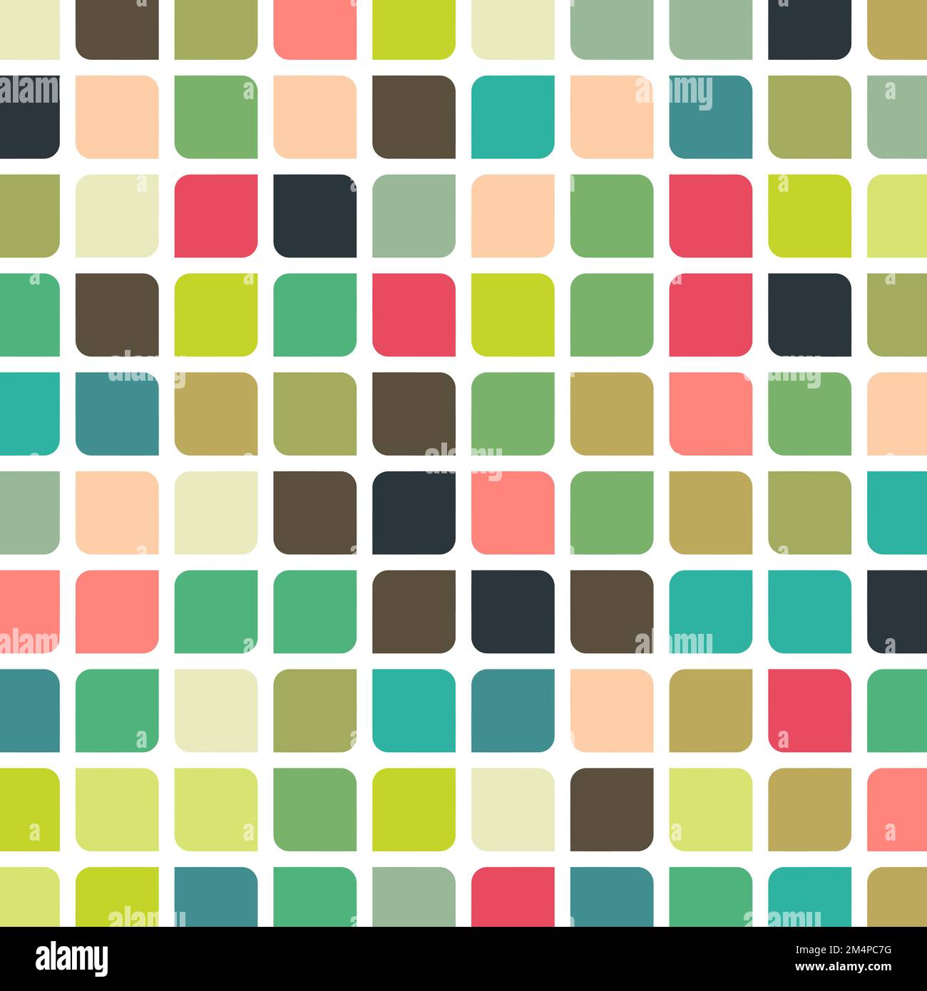 Color checkered squares background generative pattern illustration ...