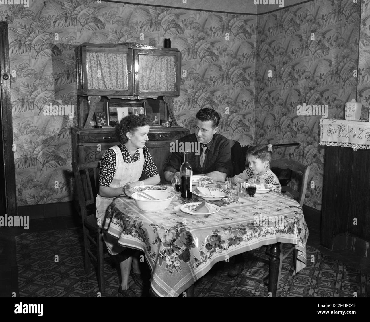 Labor - Force Ouvriere Workers at Home. Photographs of Marshall Plan ...
