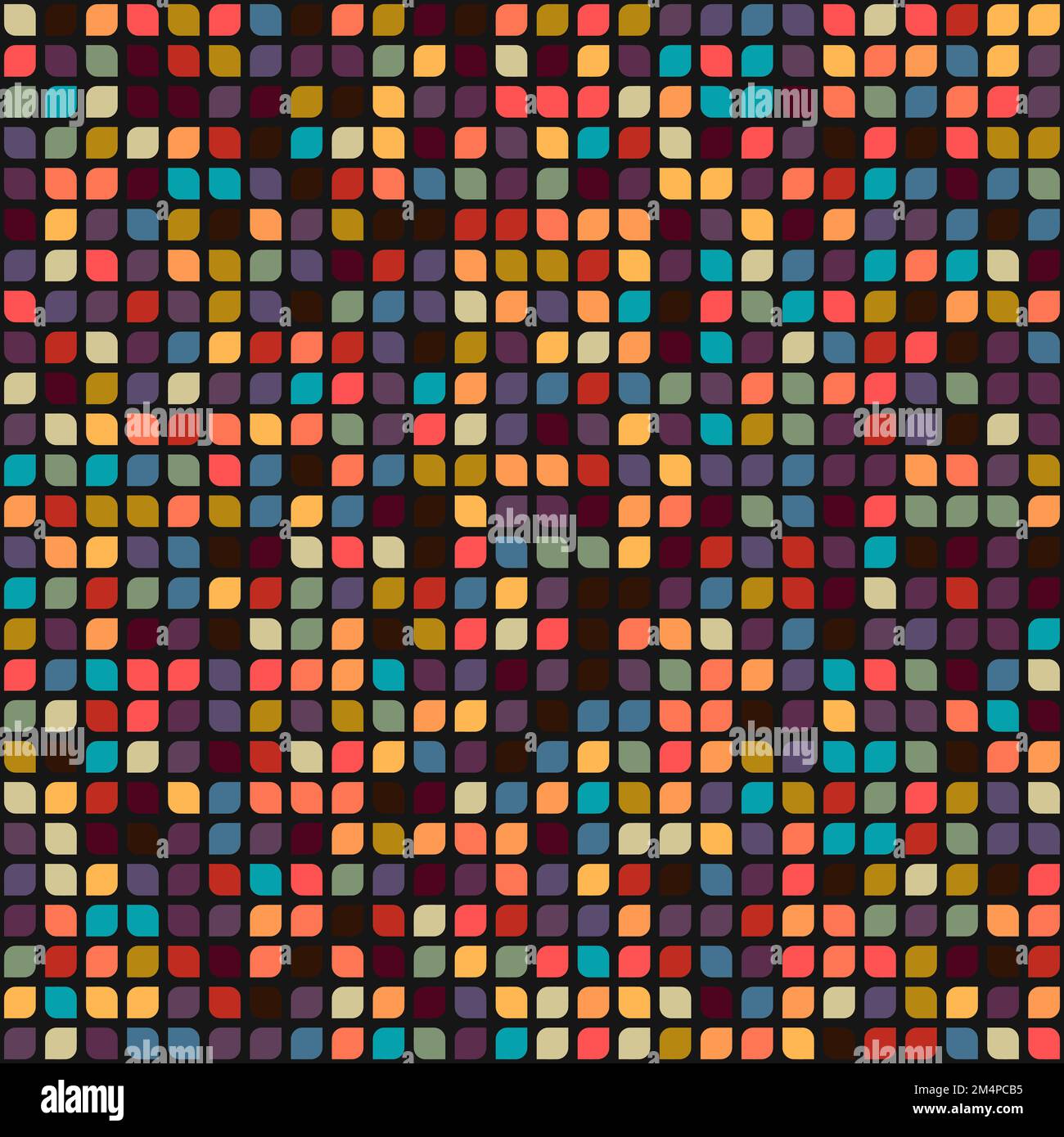 Color checkered squares background generative pattern illustration ...