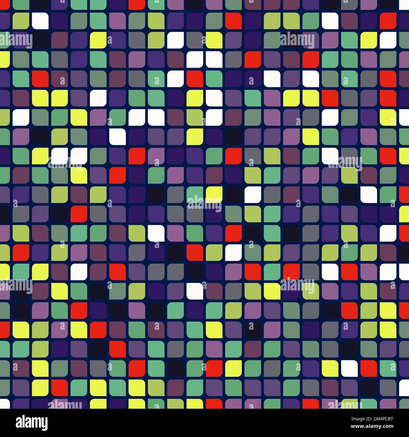 Color checkered squares background generative pattern illustration ...