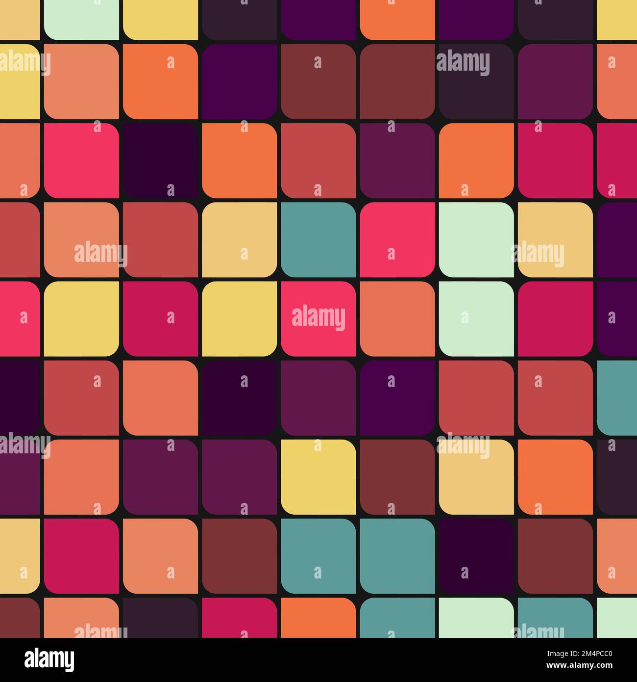 Color checkered squares background generative pattern illustration ...