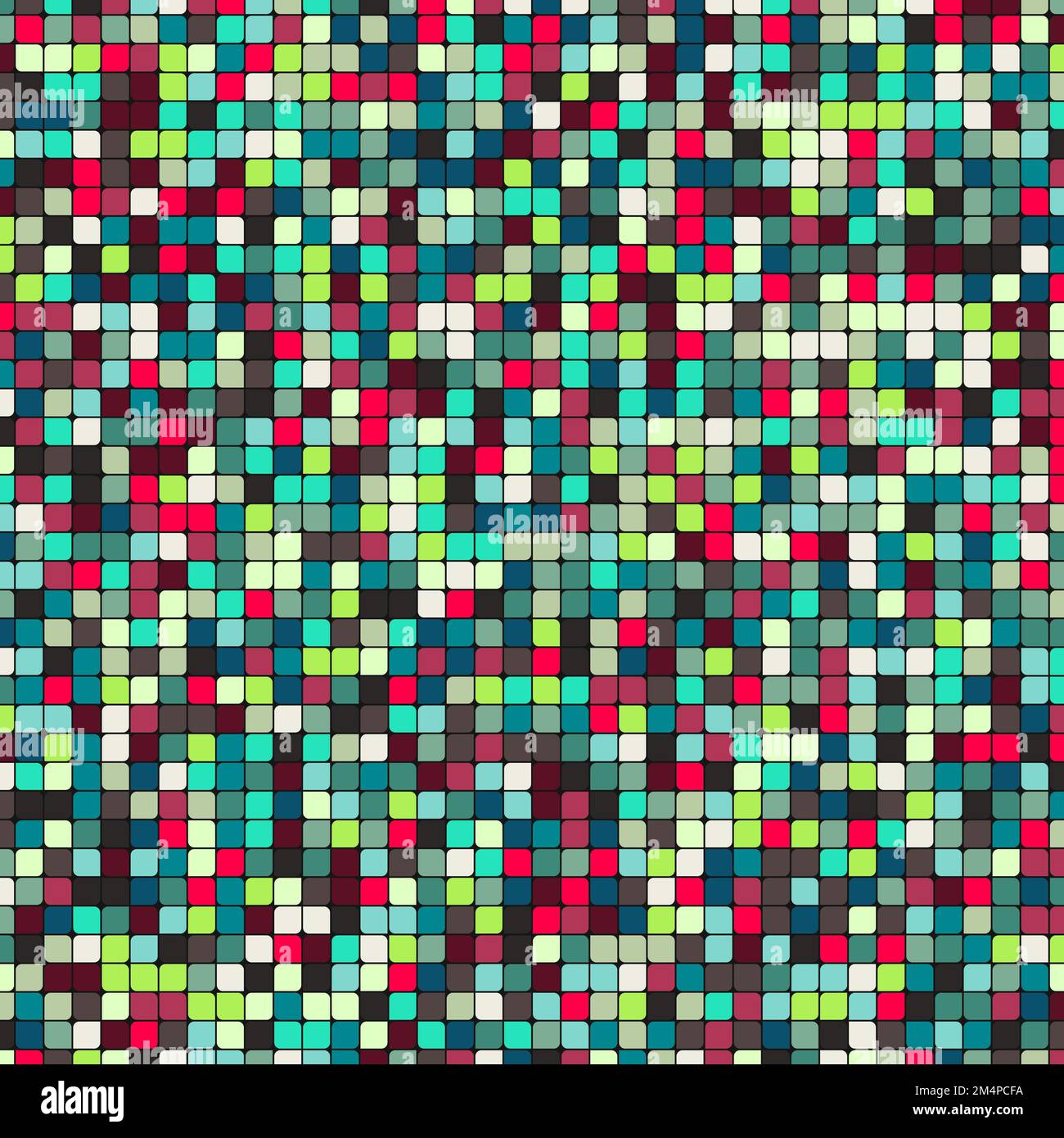 Color checkered squares background generative pattern illustration ...