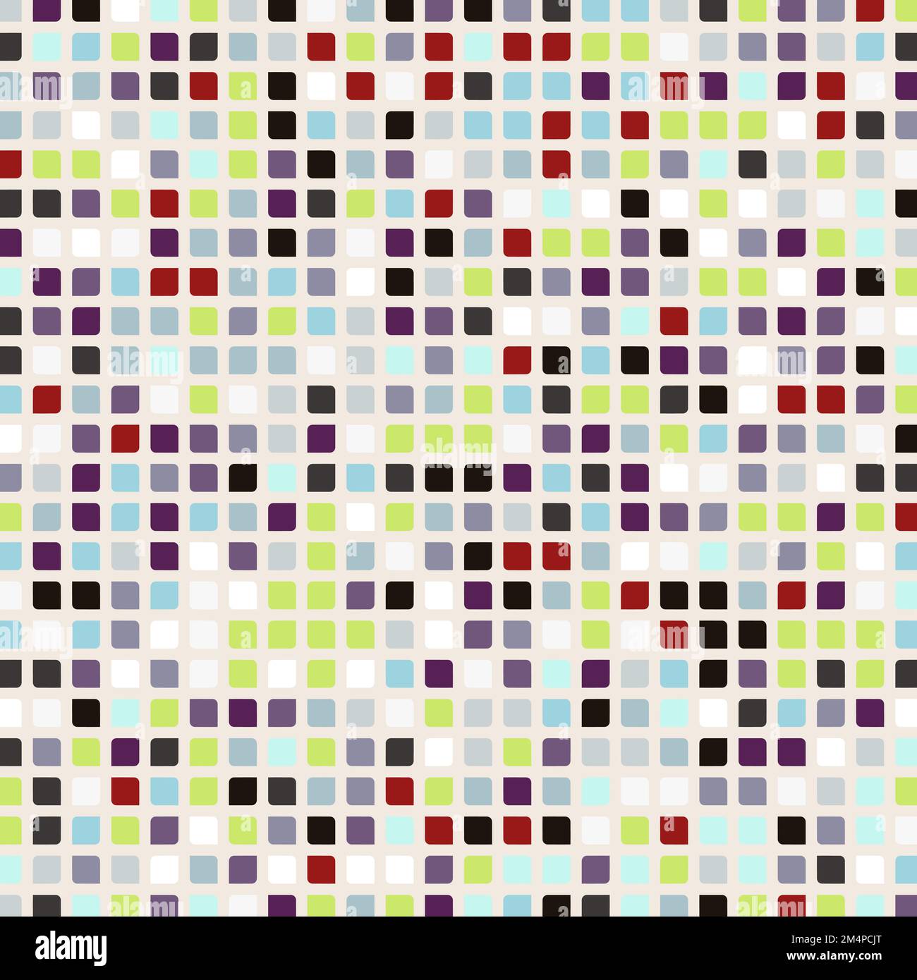 Color checkered squares background generative pattern illustration ...