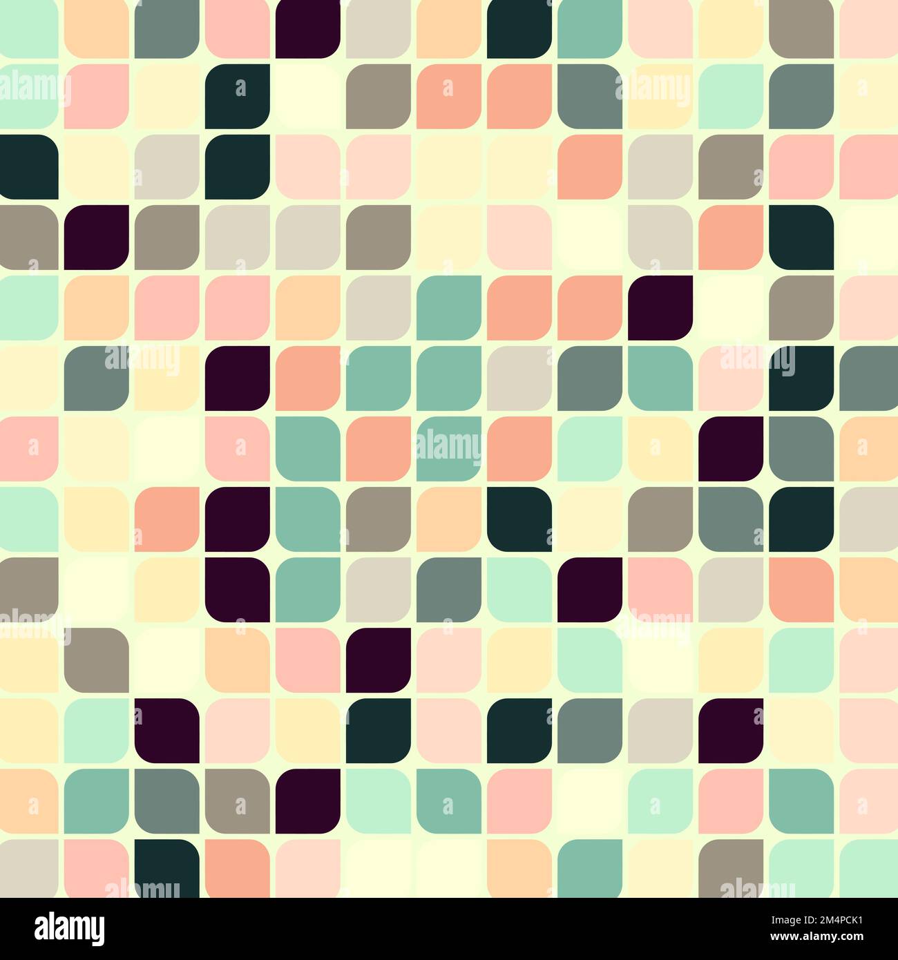 Color checkered squares background generative pattern illustration ...