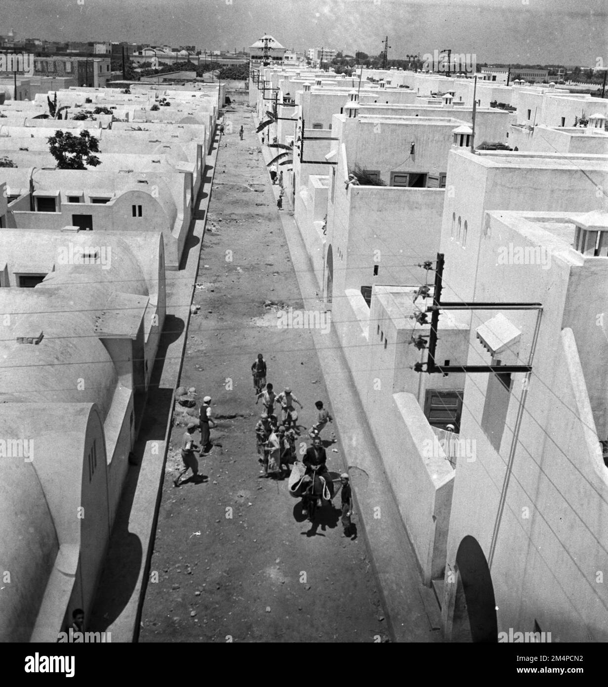 Ambitious Housing Project in Morocco. Photographs of Marshall Plan ...