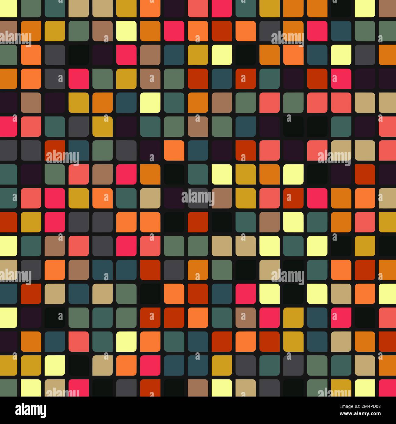 Color checkered squares background generative pattern illustration ...