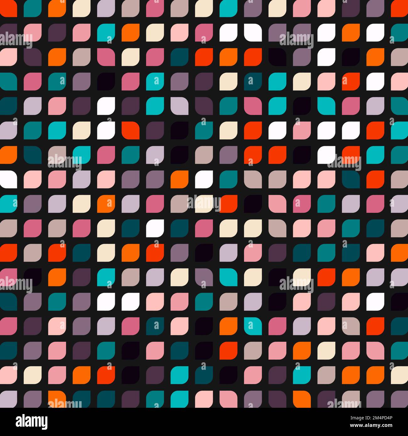 Color checkered squares background generative pattern illustration ...