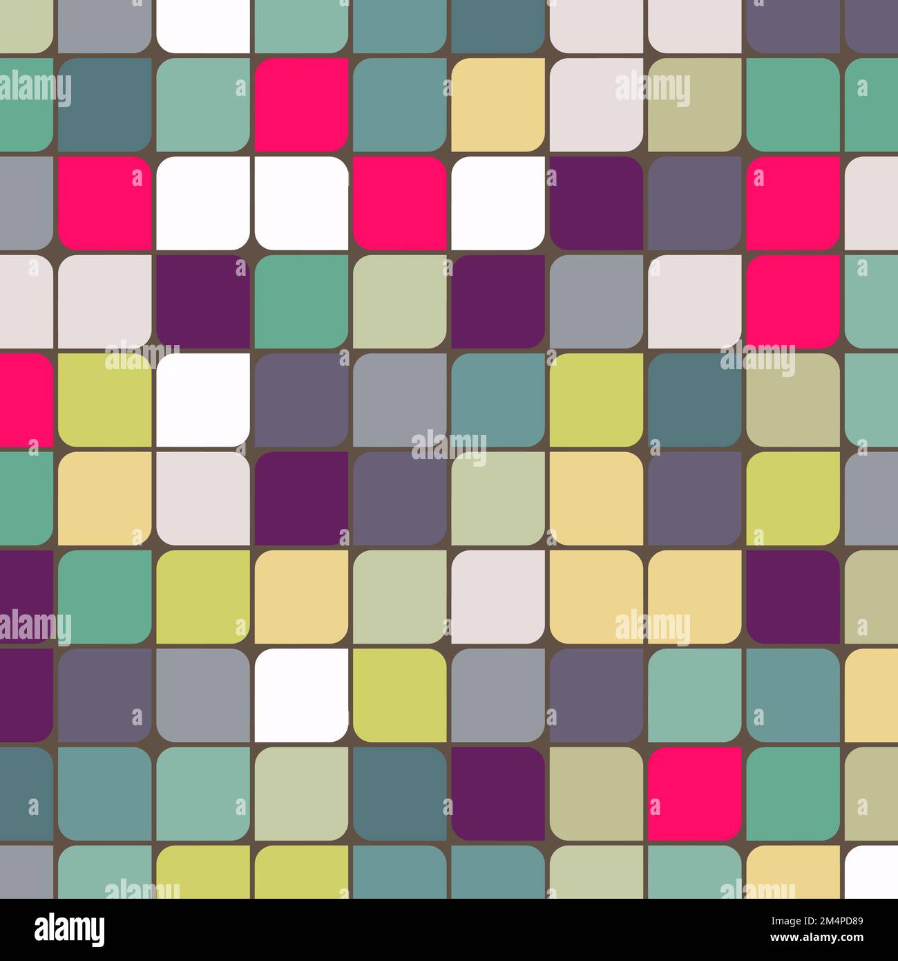 Color checkered squares background generative pattern illustration ...