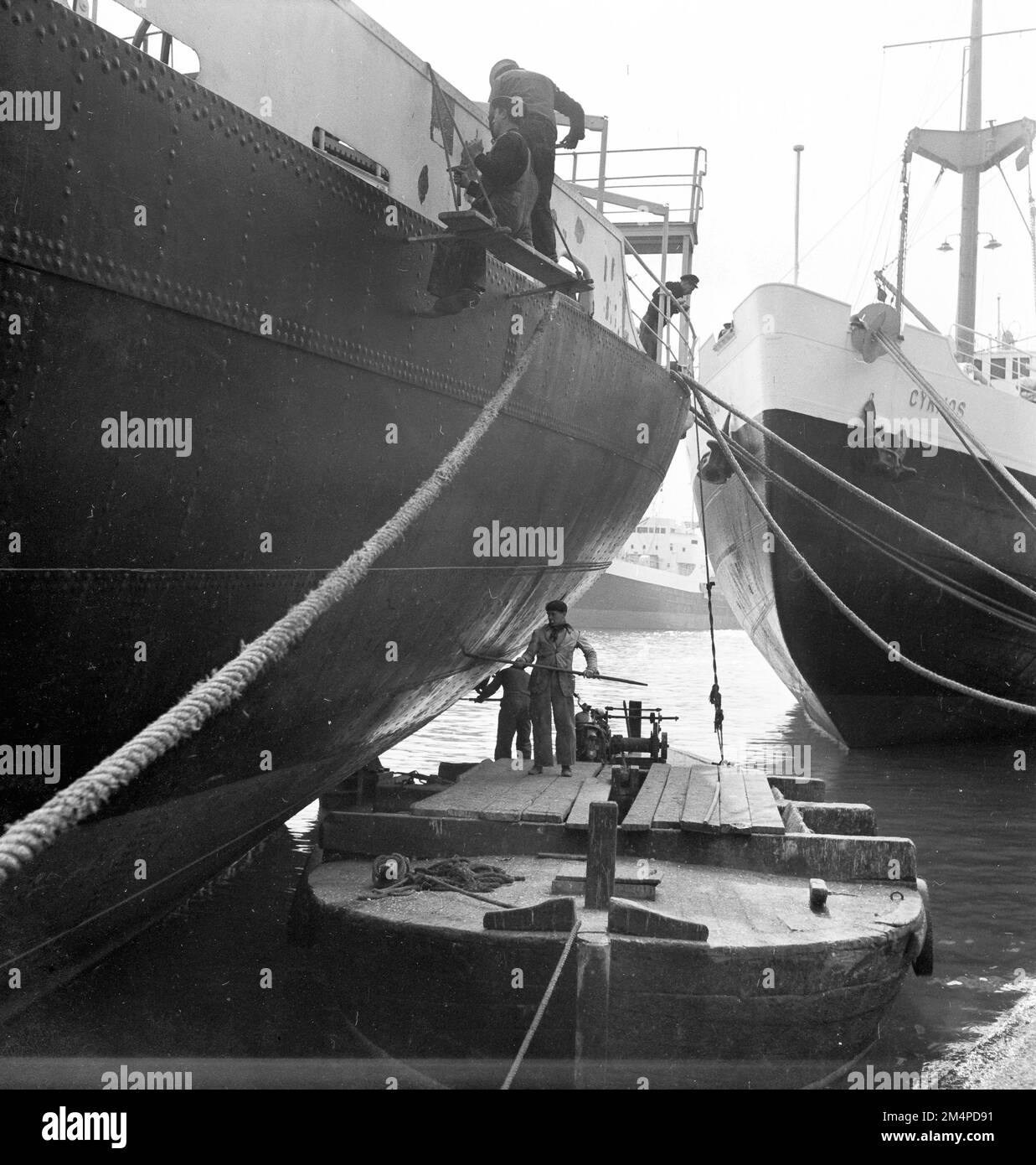 "The Sleepless Port" - (Magazine Unit). Photographs of Marshall Plan ...