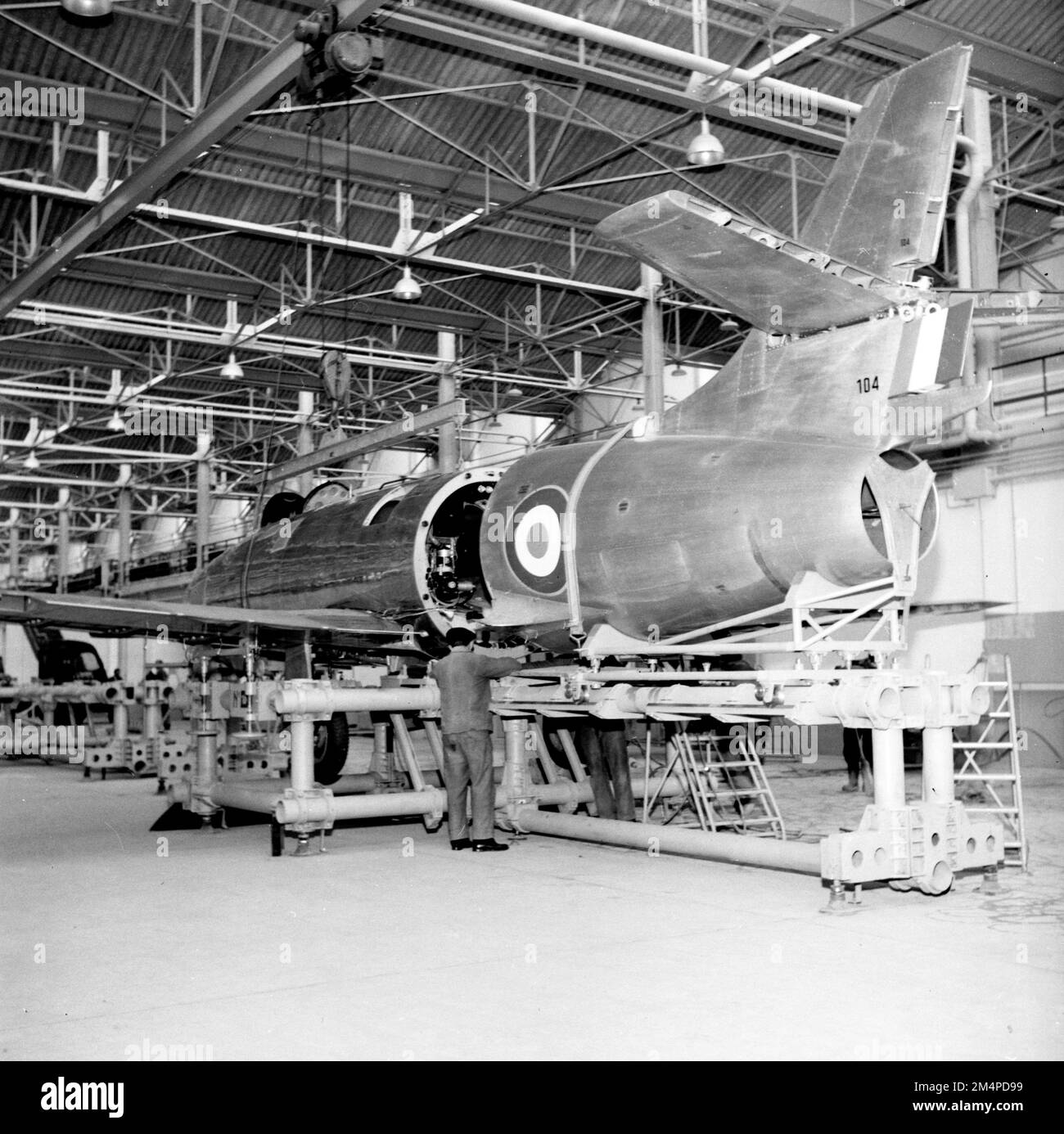 Dassault Aircraft Factory. Photographs of Marshall Plan Programs ...
