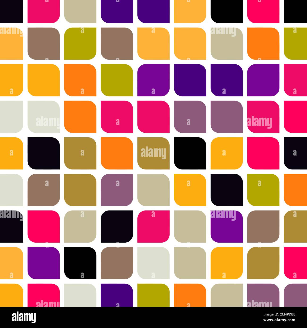 Color checkered squares background generative pattern illustration ...