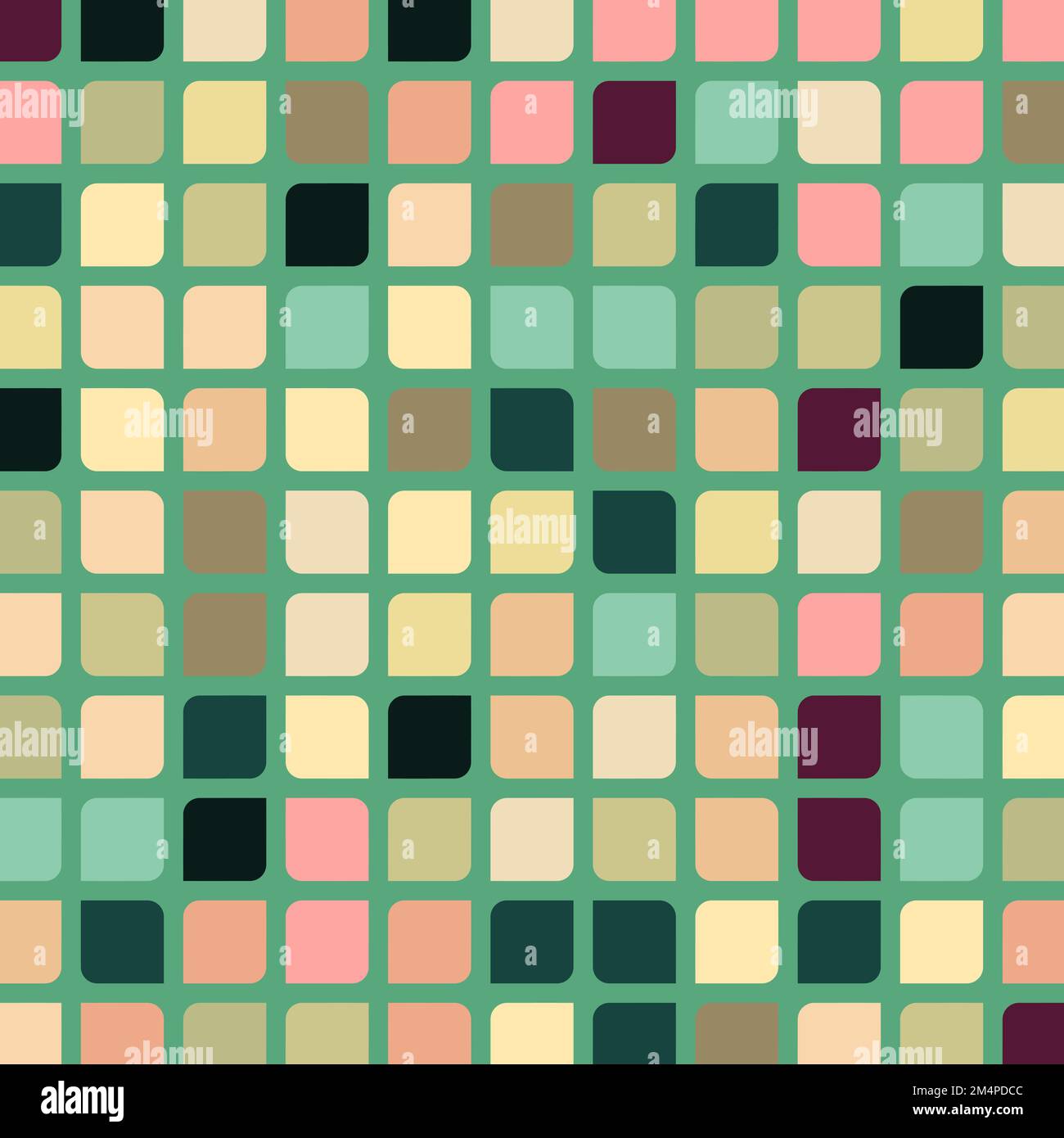 Color checkered squares background generative pattern illustration ...
