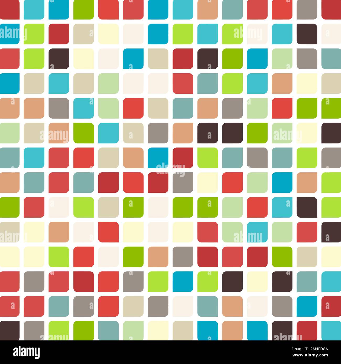 Color checkered squares background generative pattern illustration ...