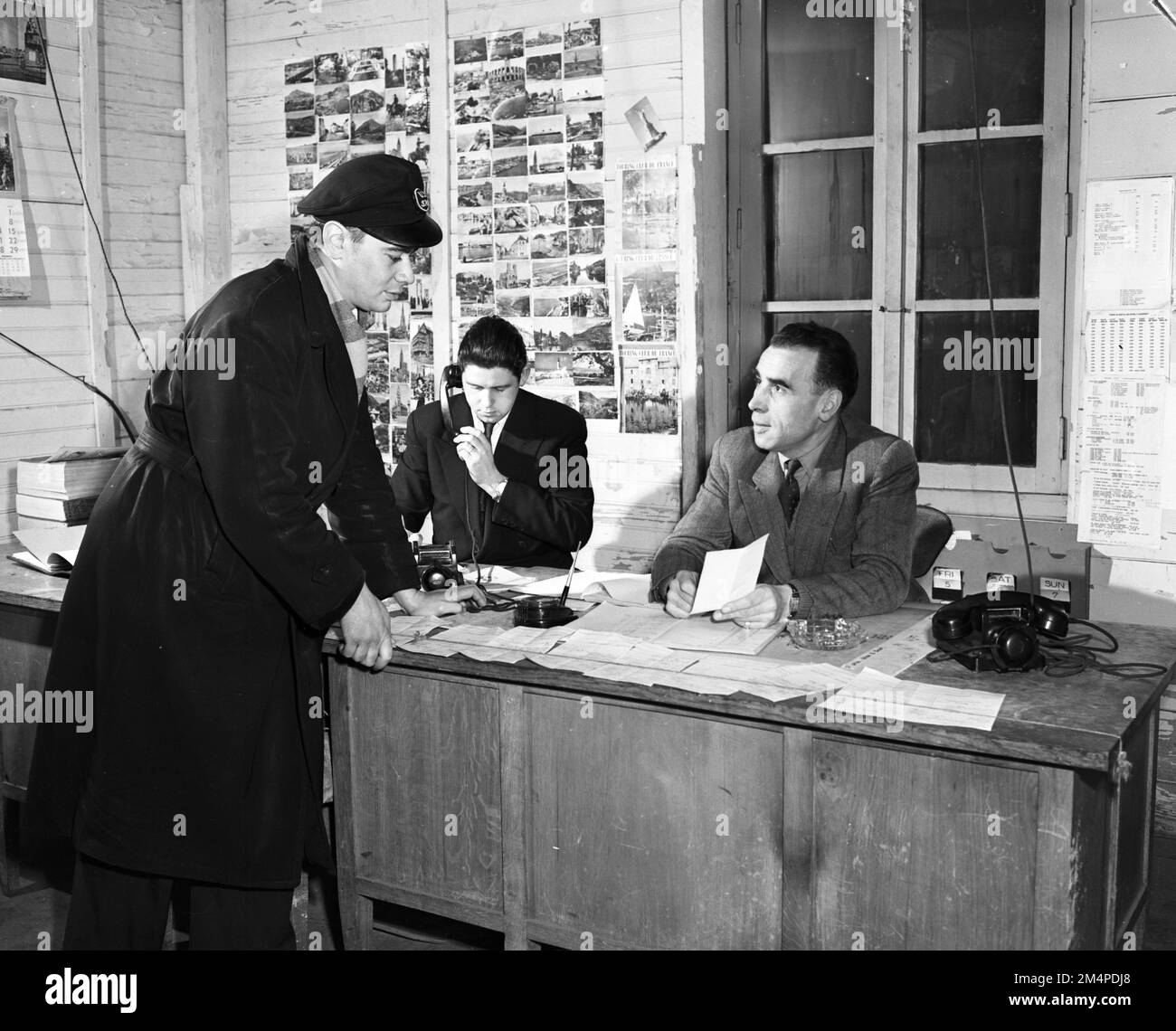 Faisanderie and MSA Garage. Photographs of Marshall Plan Programs ...