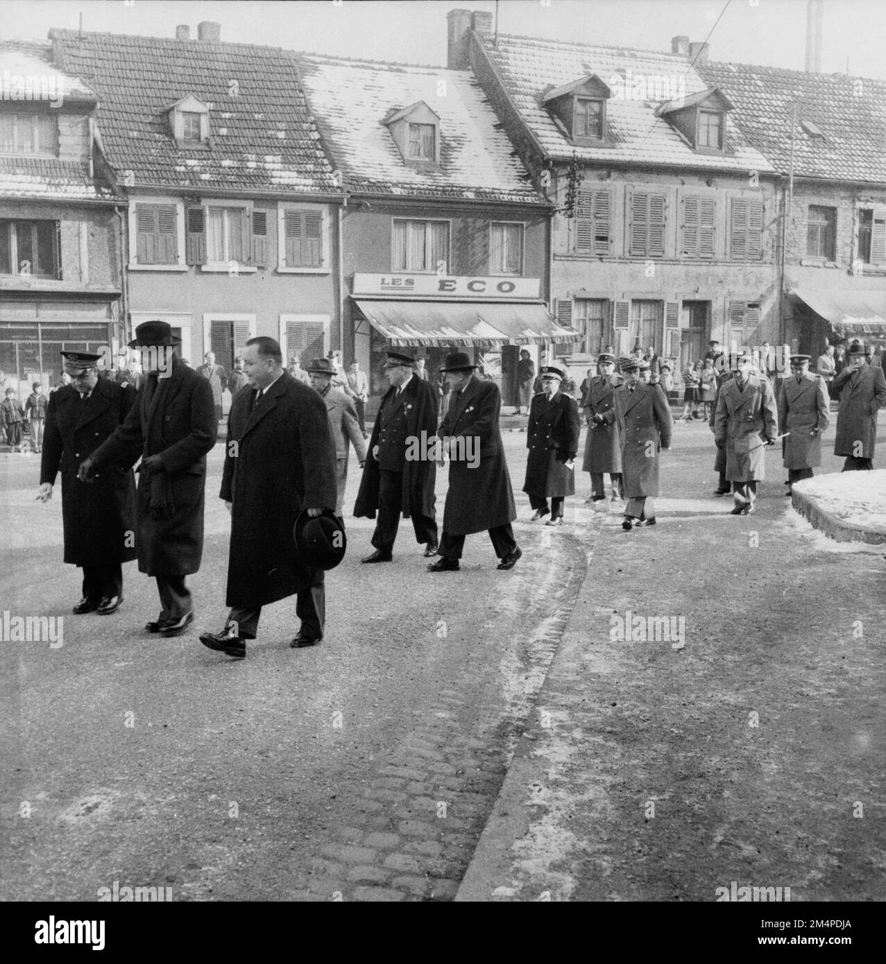 Forbach Liberation Anniversary Celebrations. Photographs of Marshall ...