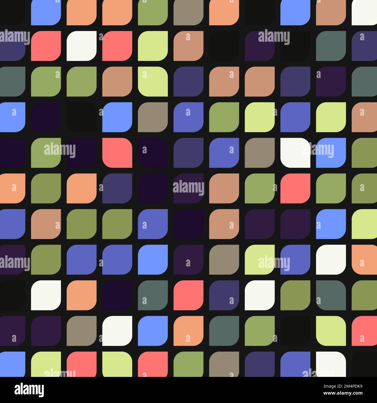 Color checkered squares background generative pattern illustration ...