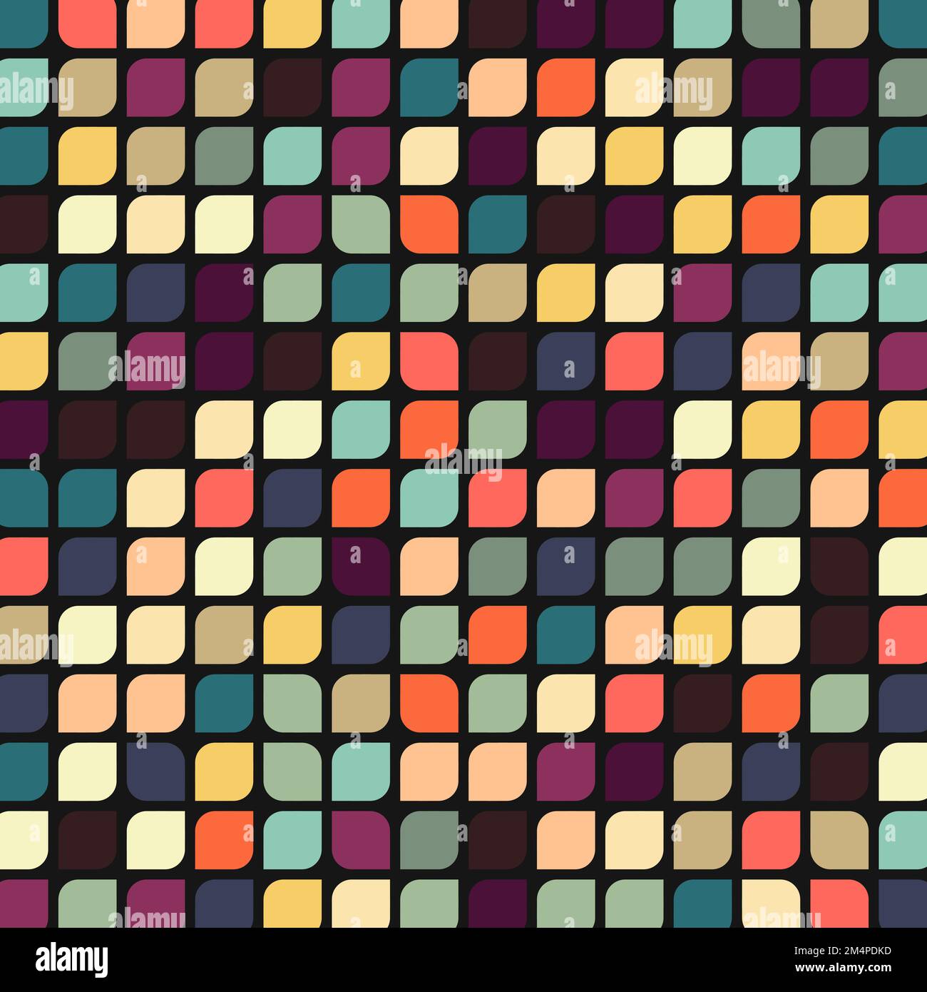 Color checkered squares background generative pattern illustration ...