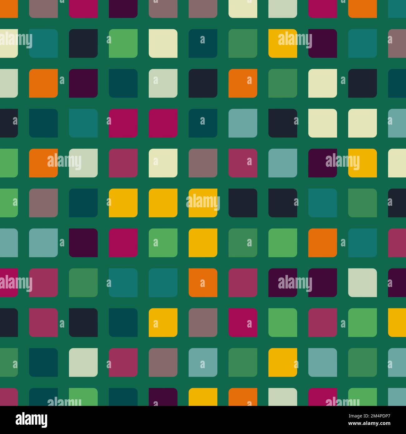 Color checkered squares background generative pattern illustration ...